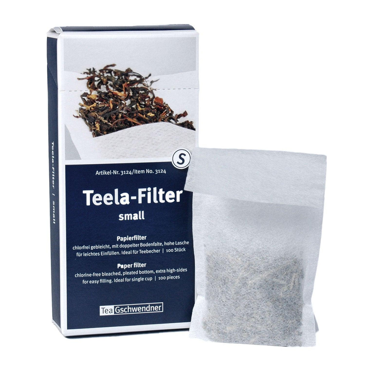 Paper Tea Filter small white No. 3124 – Tea G